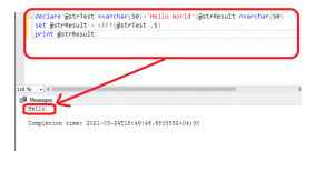 آموزش نحوه روش کار با توابع رشته ای در sql اس کیو ال
